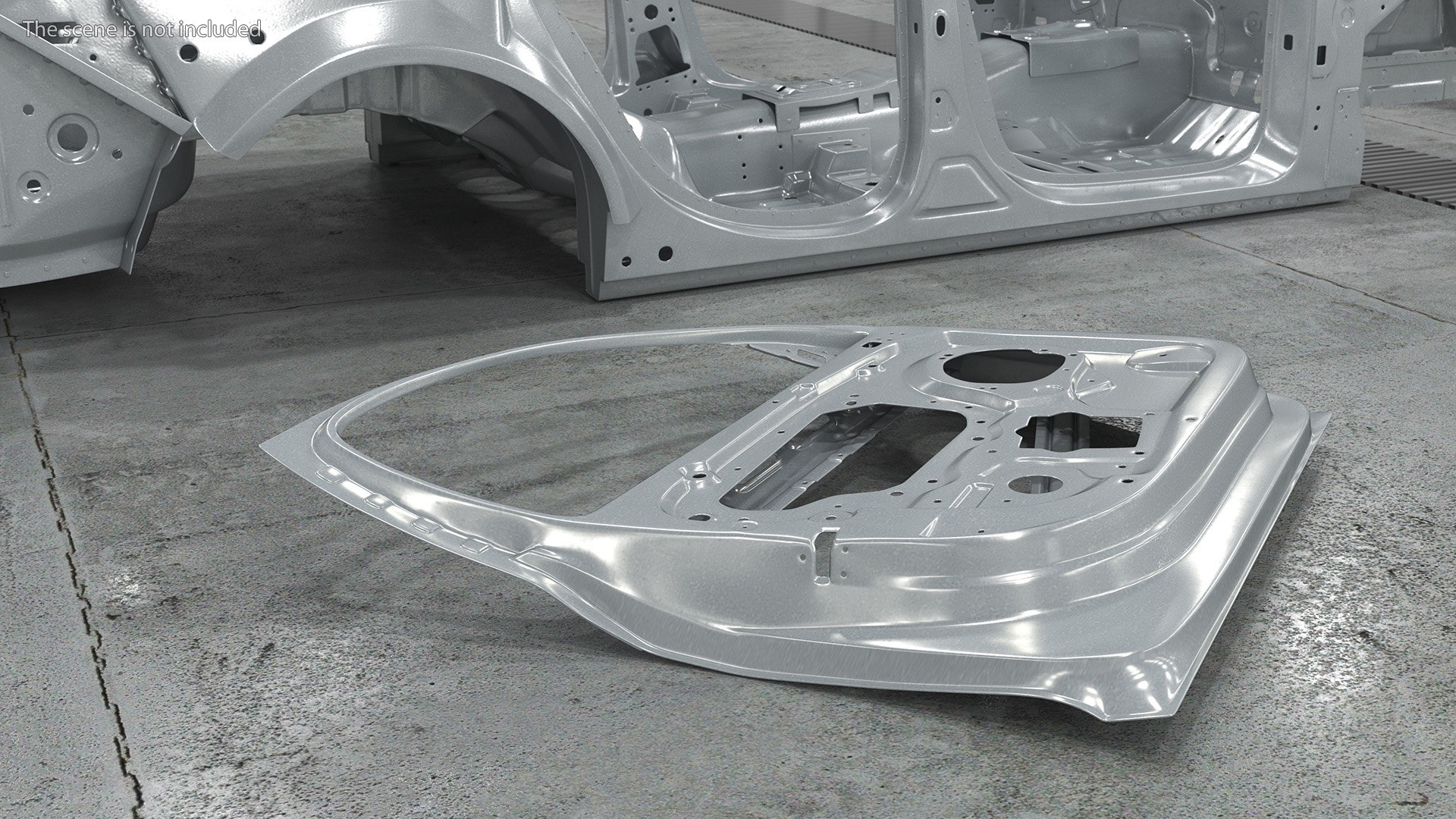 Car Door Inner Model - TurboSquid 2211804