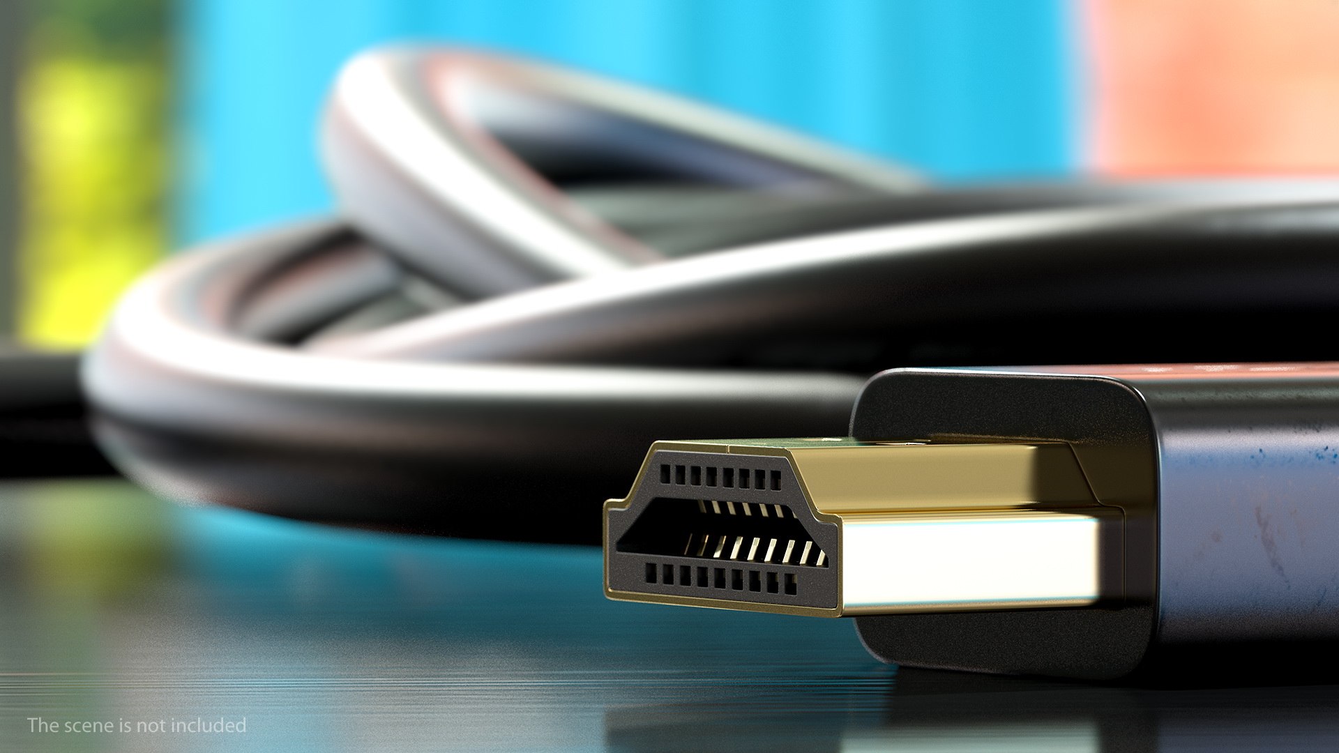 Hdmi cable model - TurboSquid 1451810