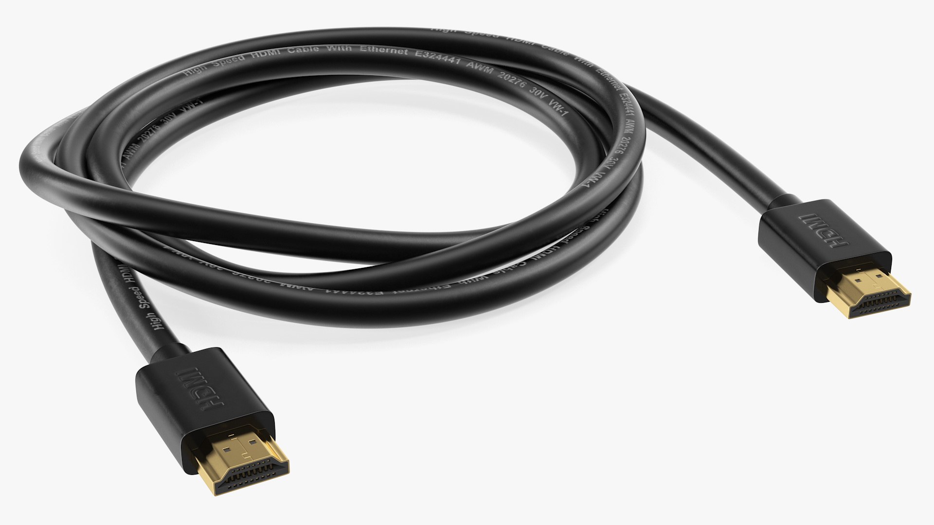 Hdmi cable model - TurboSquid 1451810