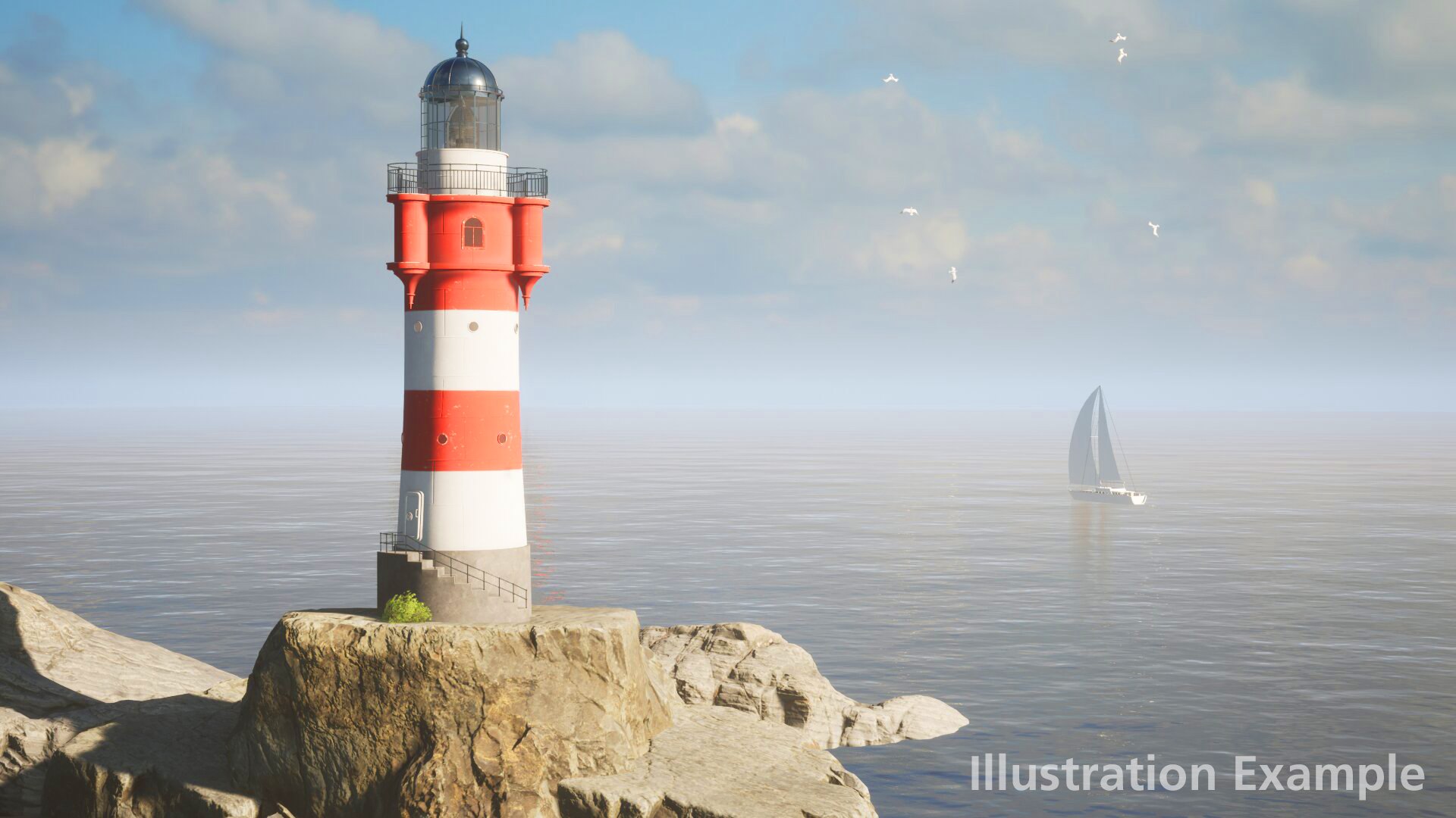 3D Model Lighthouse - TurboSquid 2051881