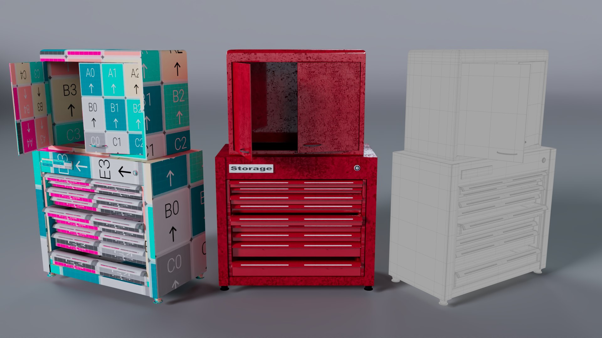 ToolCabinet 3D - TurboSquid 2347441