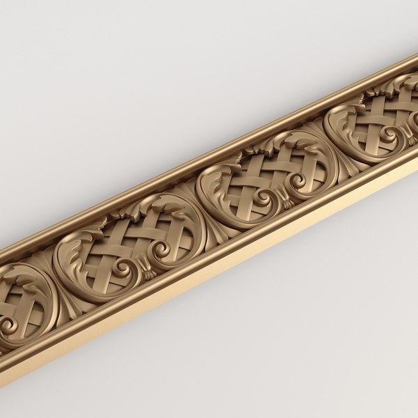 3d model decorative molding
