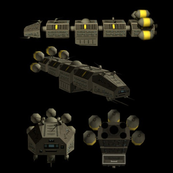 3dsmax ship sf