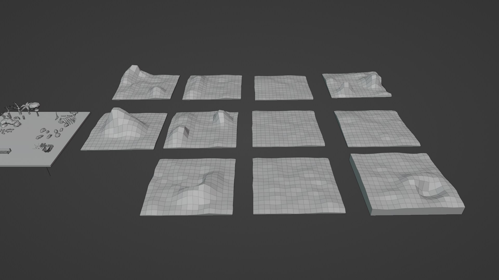 3D model Low Poly Desert Pack - TurboSquid 2179206