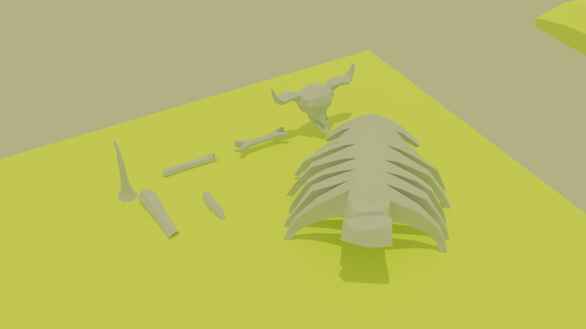 3D model Low Poly Desert Pack - TurboSquid 2179206