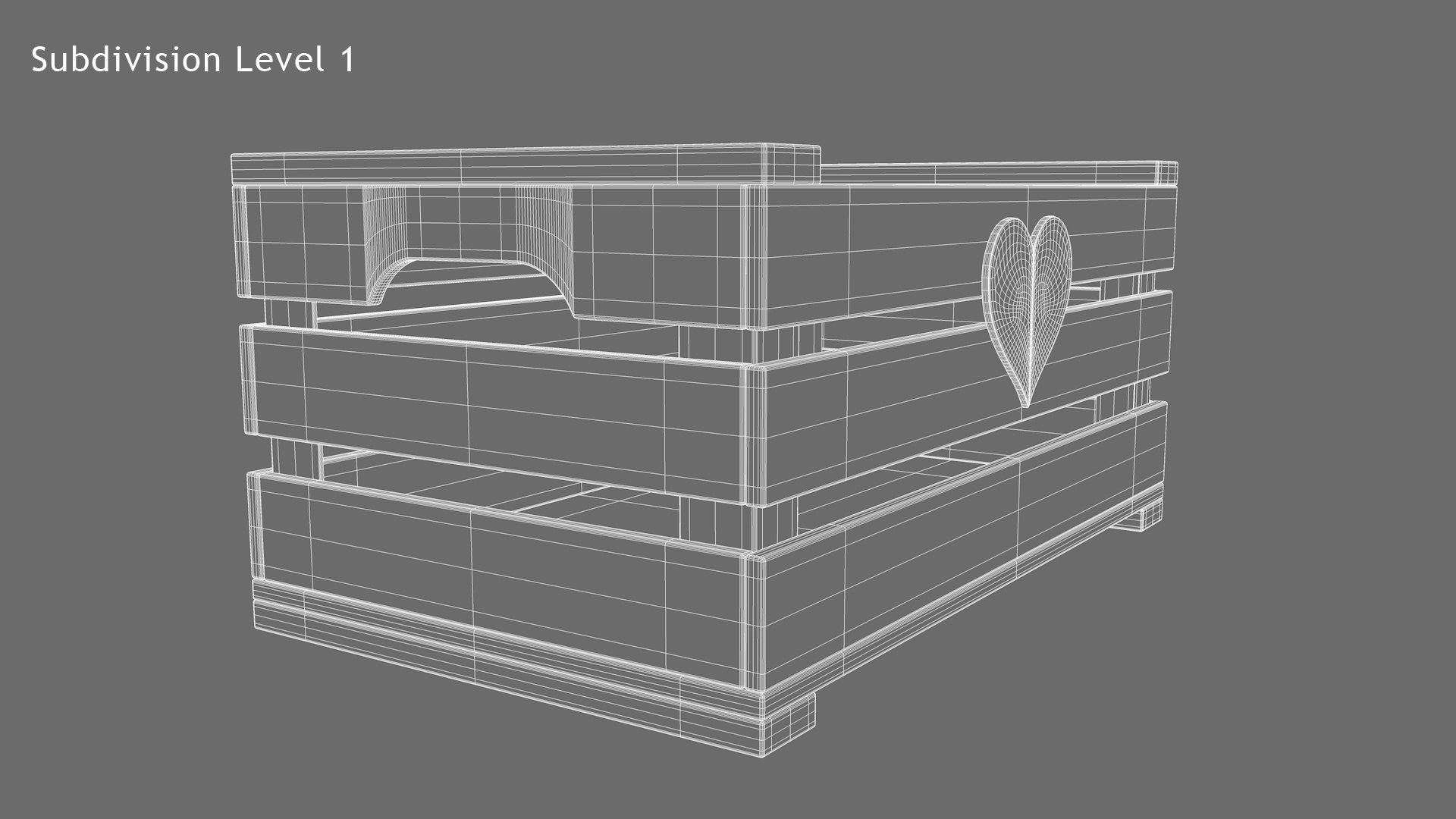 Wooden Box 3D Model - TurboSquid 1715423