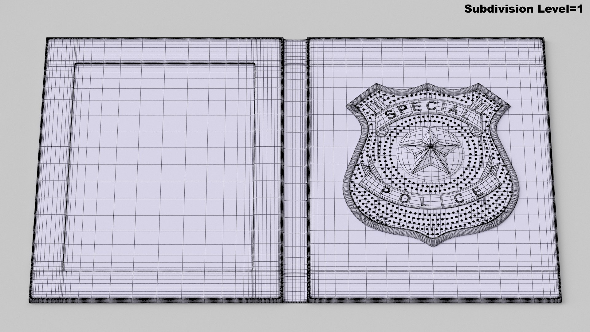 3D Police Badge 06 - TurboSquid 1891728