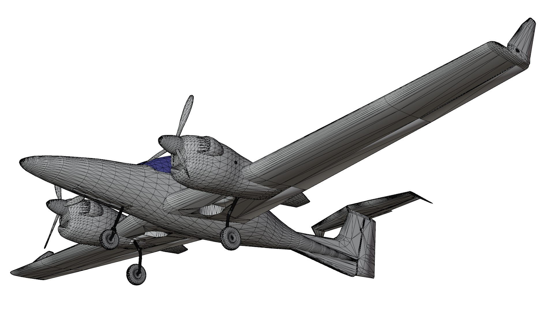 Diamond Da42 Model - TurboSquid 2240209