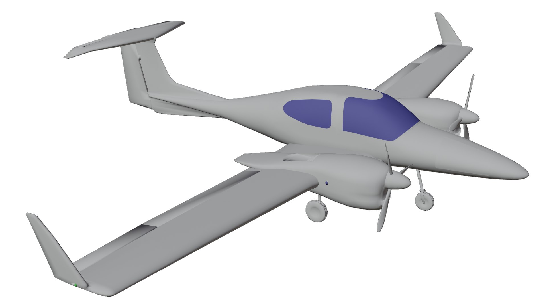 Diamond Da42 Model - TurboSquid 2240209