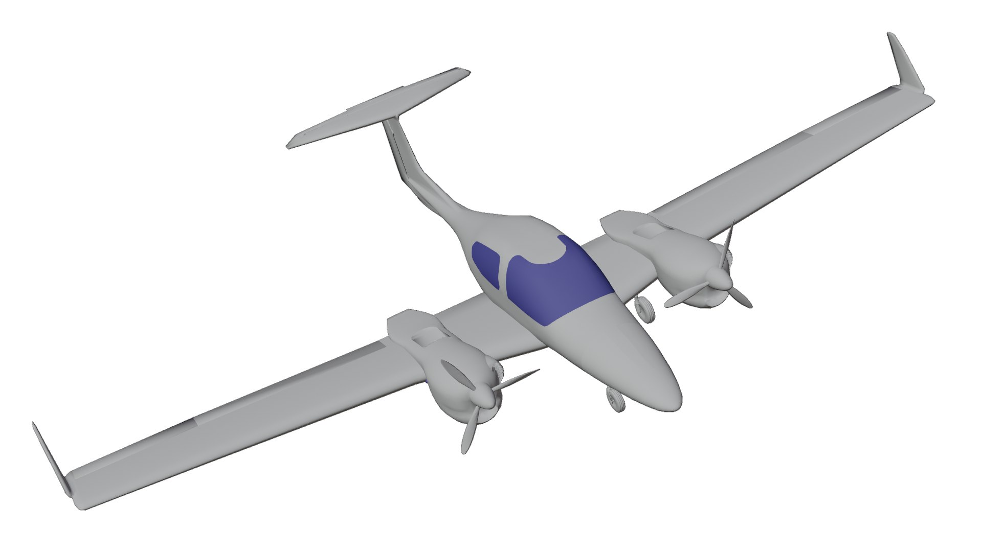 Diamond Da42 Model - TurboSquid 2240209