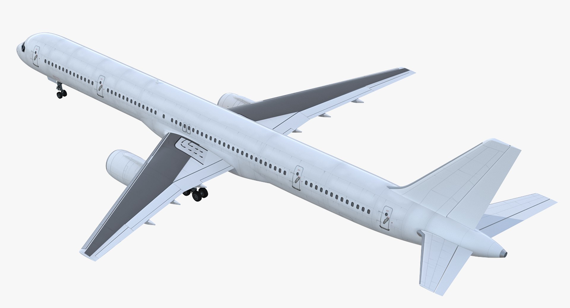 3D model boeing 757-300 generic - TurboSquid 1233441