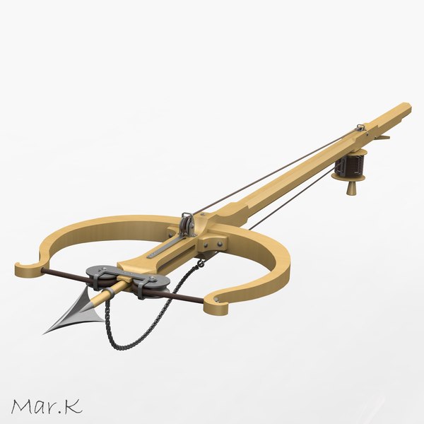 3d model harpoon leonardo da