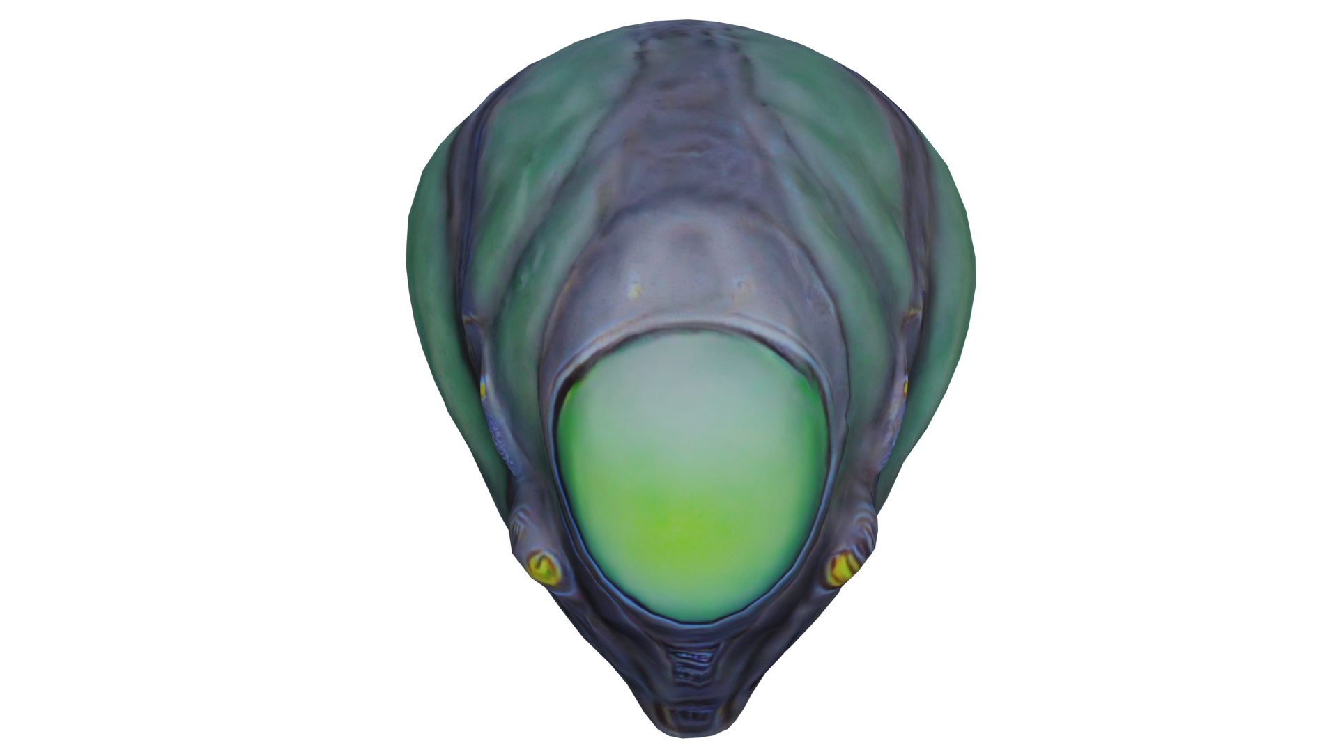 Realistic Green Alien Low-poly 3D Model 3D Model - TurboSquid 2210739