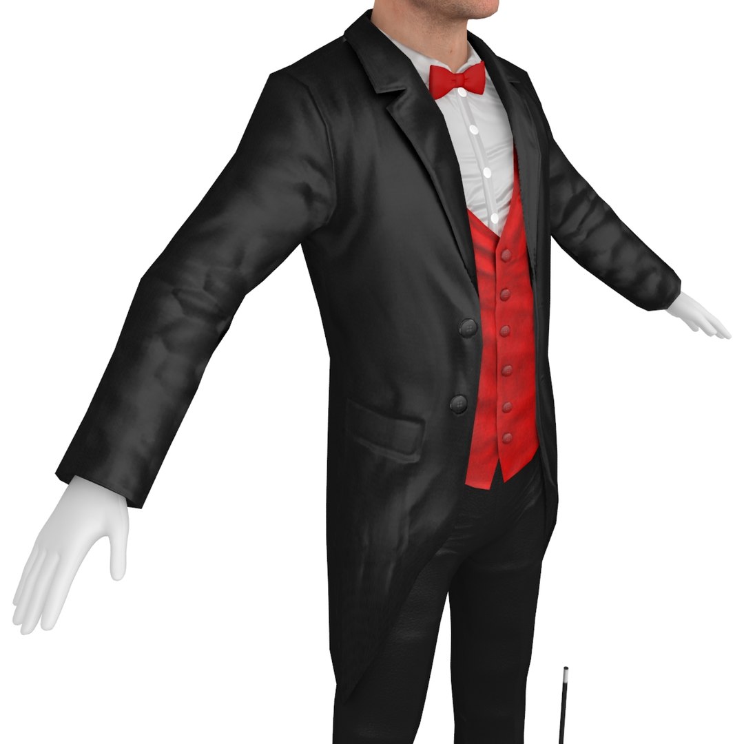 3D Model Magician Body Head - TurboSquid 1313648
