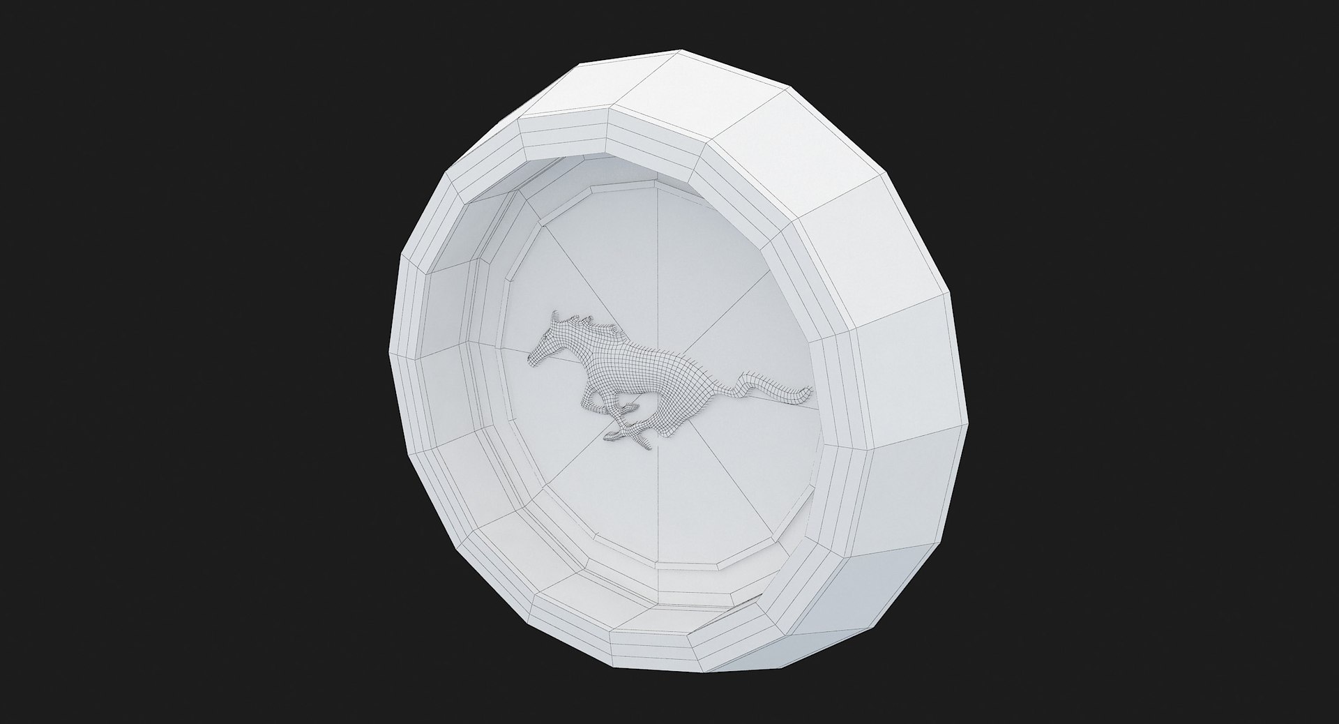 3D Wheel Center Cap Model - TurboSquid 1262614