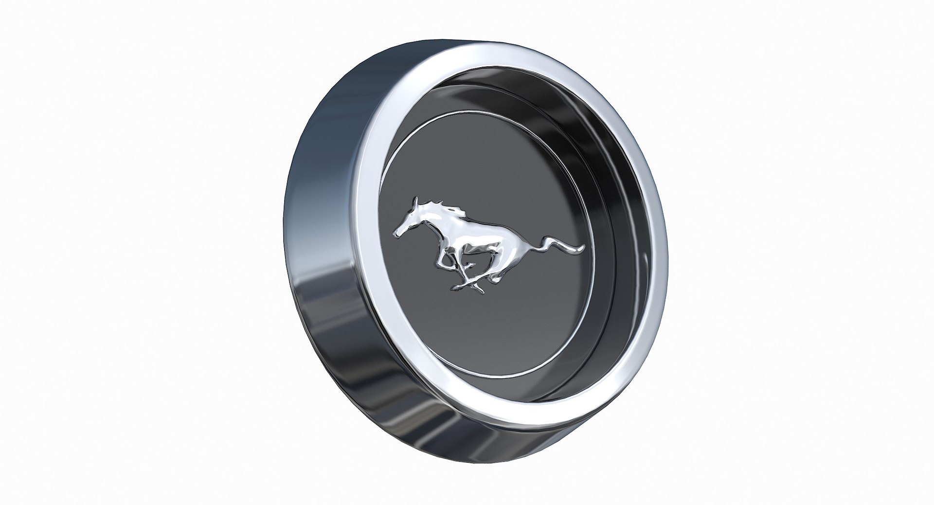 3D Wheel Center Cap Model - TurboSquid 1262614