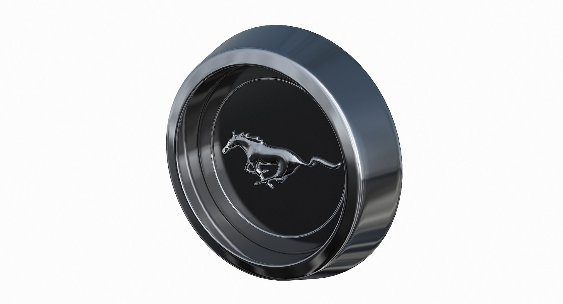 3D Wheel Center Cap Model - TurboSquid 1262614