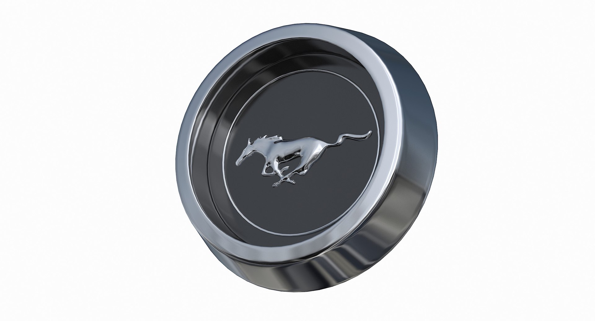 3D Wheel Center Cap Model - TurboSquid 1262614