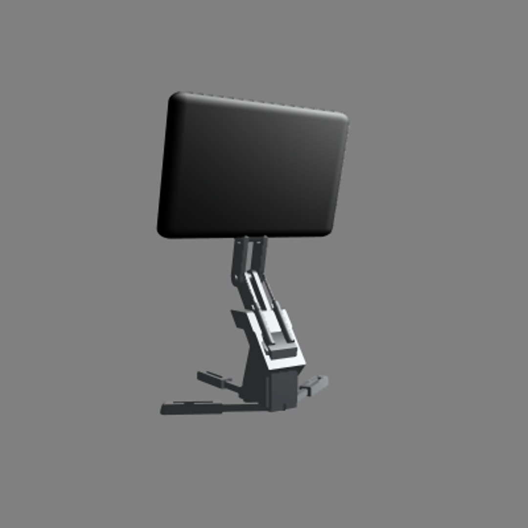 Hi Tech Display Monitor 3d Model