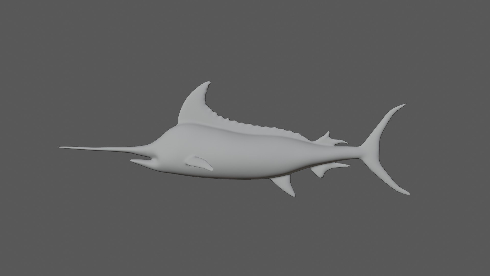 3D Fully Rigged Low Poly Swordfish - TurboSquid 1748773