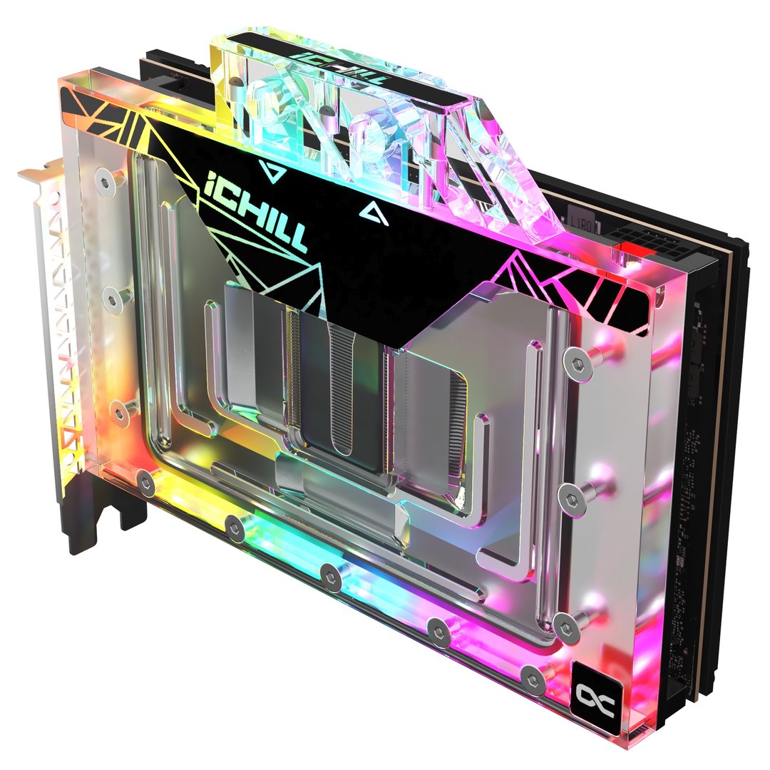 3D Inno3d RTX 4090 Ichill Frostbite model - TurboSquid 2069938