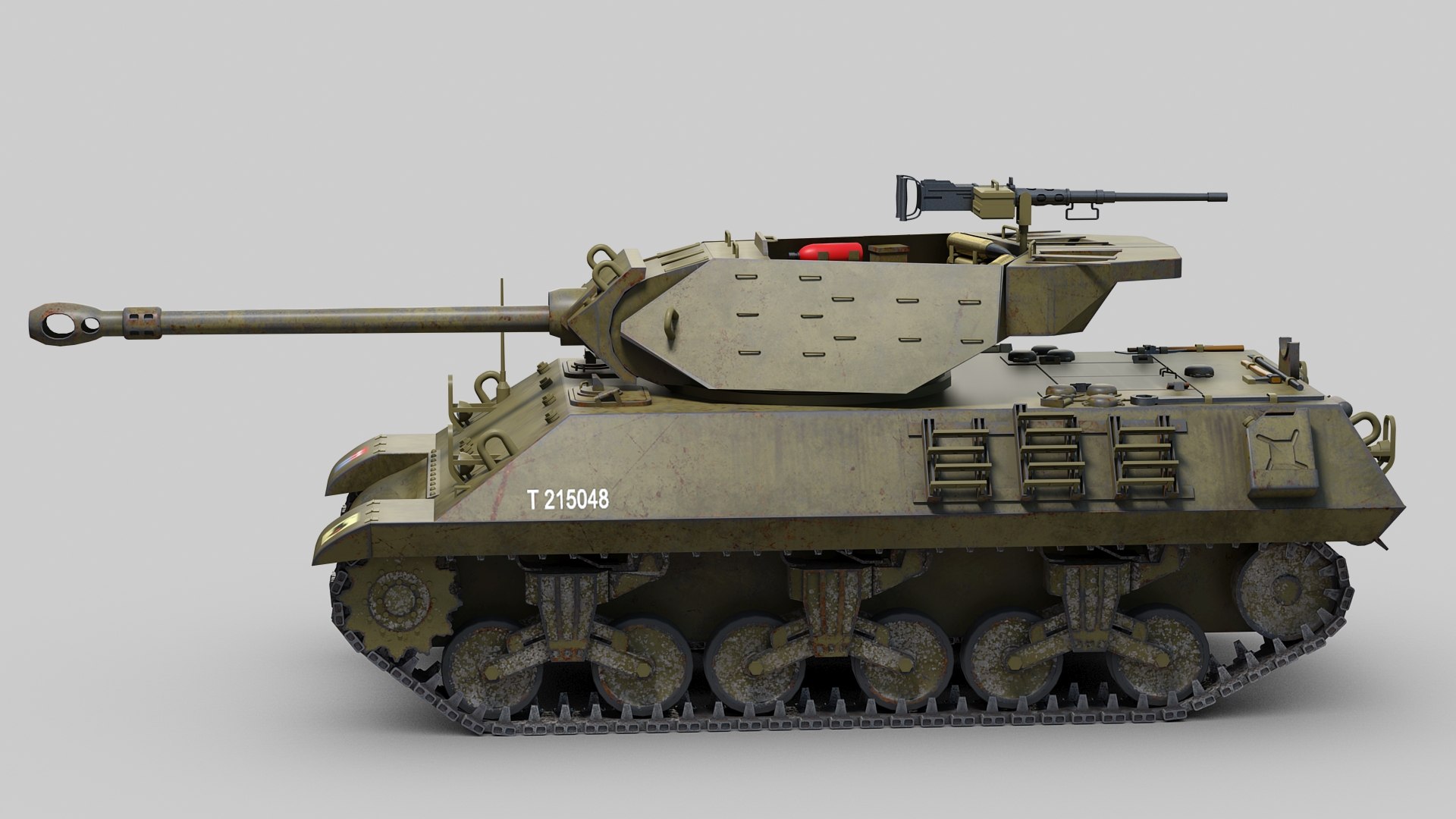 3D Model Ww2 M10 Achilles Tank Destroyer - TurboSquid 1555789