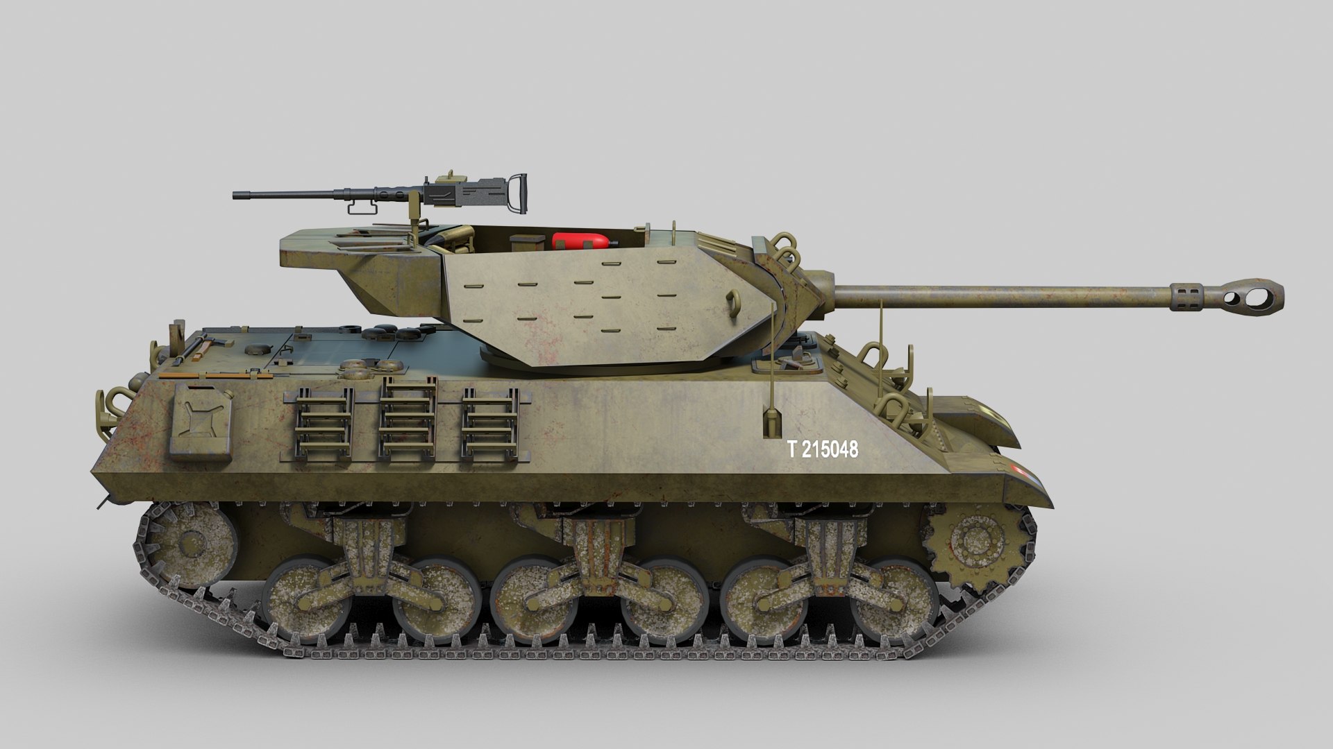 3D Model Ww2 M10 Achilles Tank Destroyer - TurboSquid 1555789