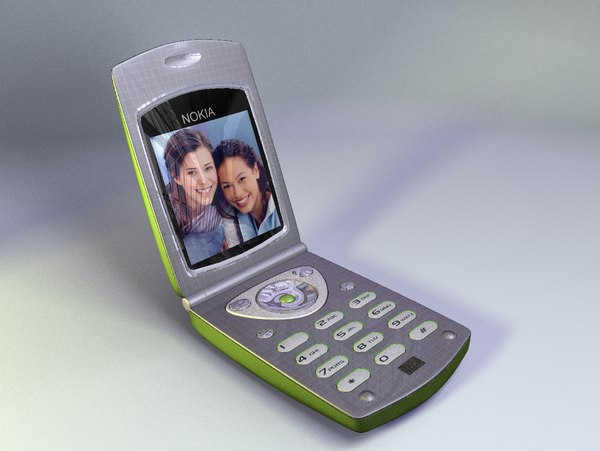 3d model of camera flip phone studiotools