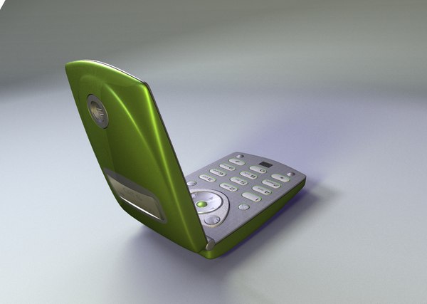 3d model of camera flip phone studiotools