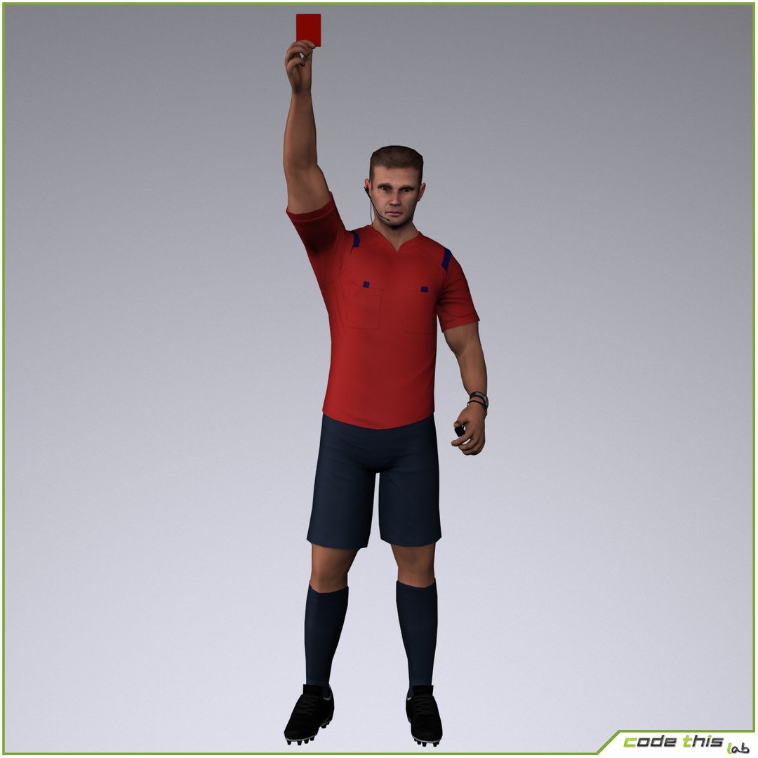 Ref Referee 3d Model