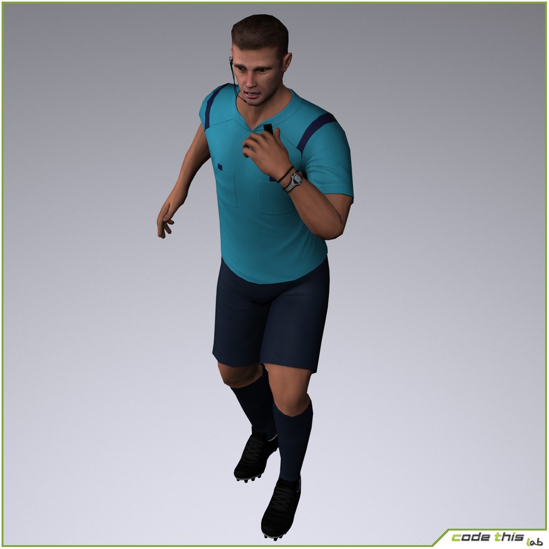 Ref Referee 3d Model