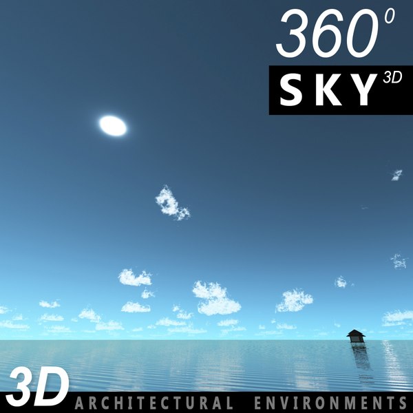 3d 3ds sky clouds