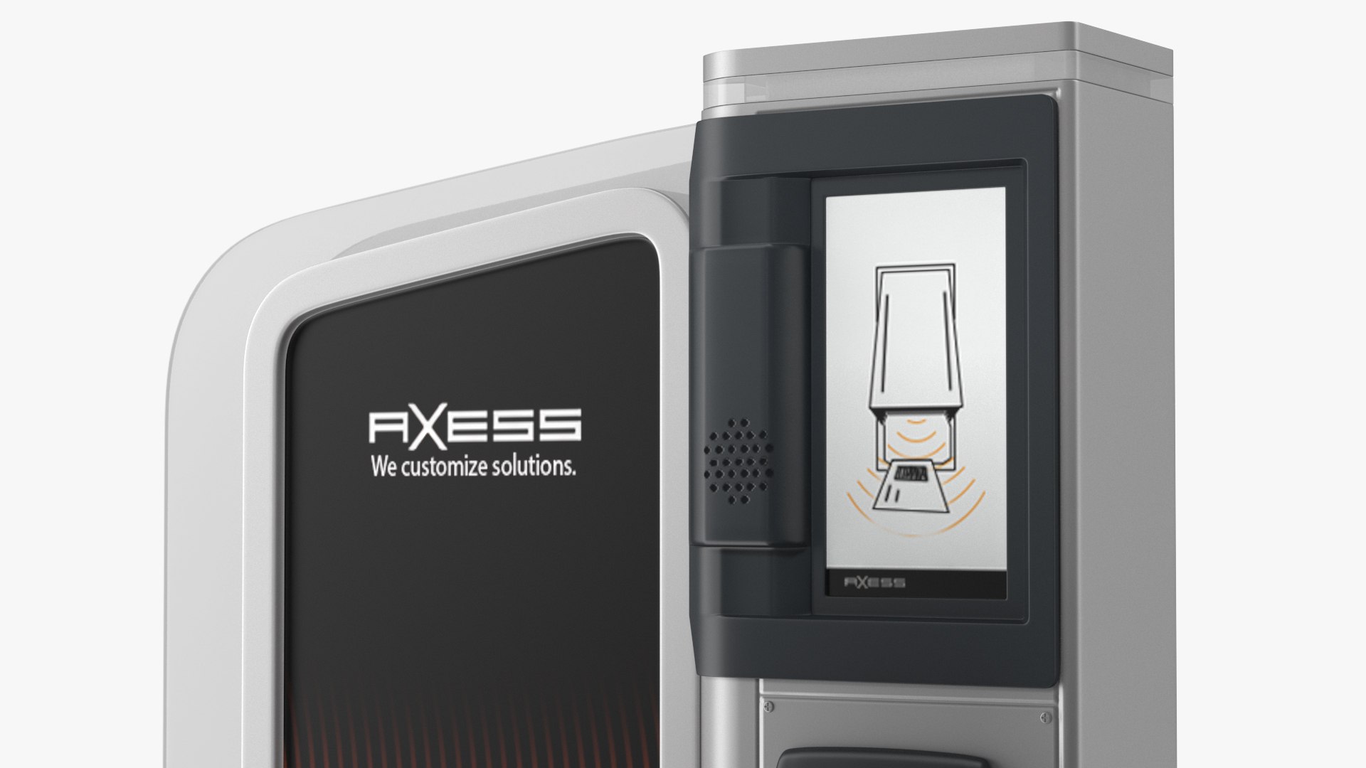 3D Axess AX500 Smart Gates Collection Model - TurboSquid 1868742