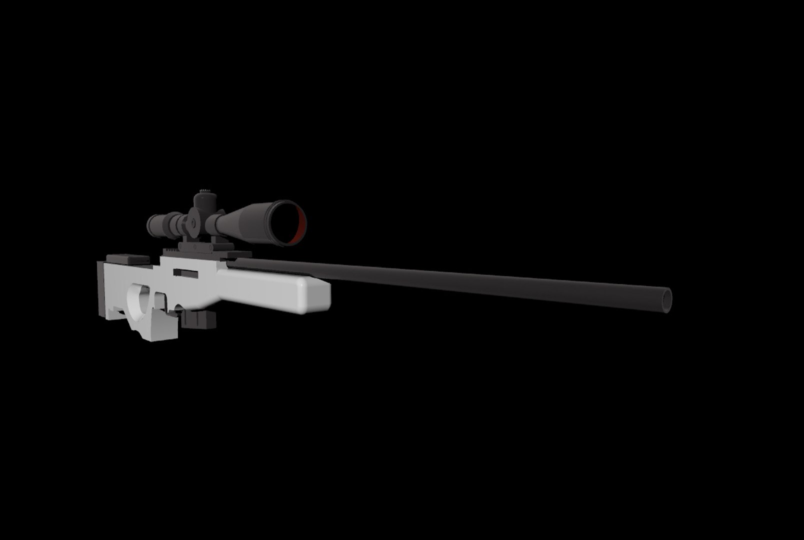 Sniper 3d Model