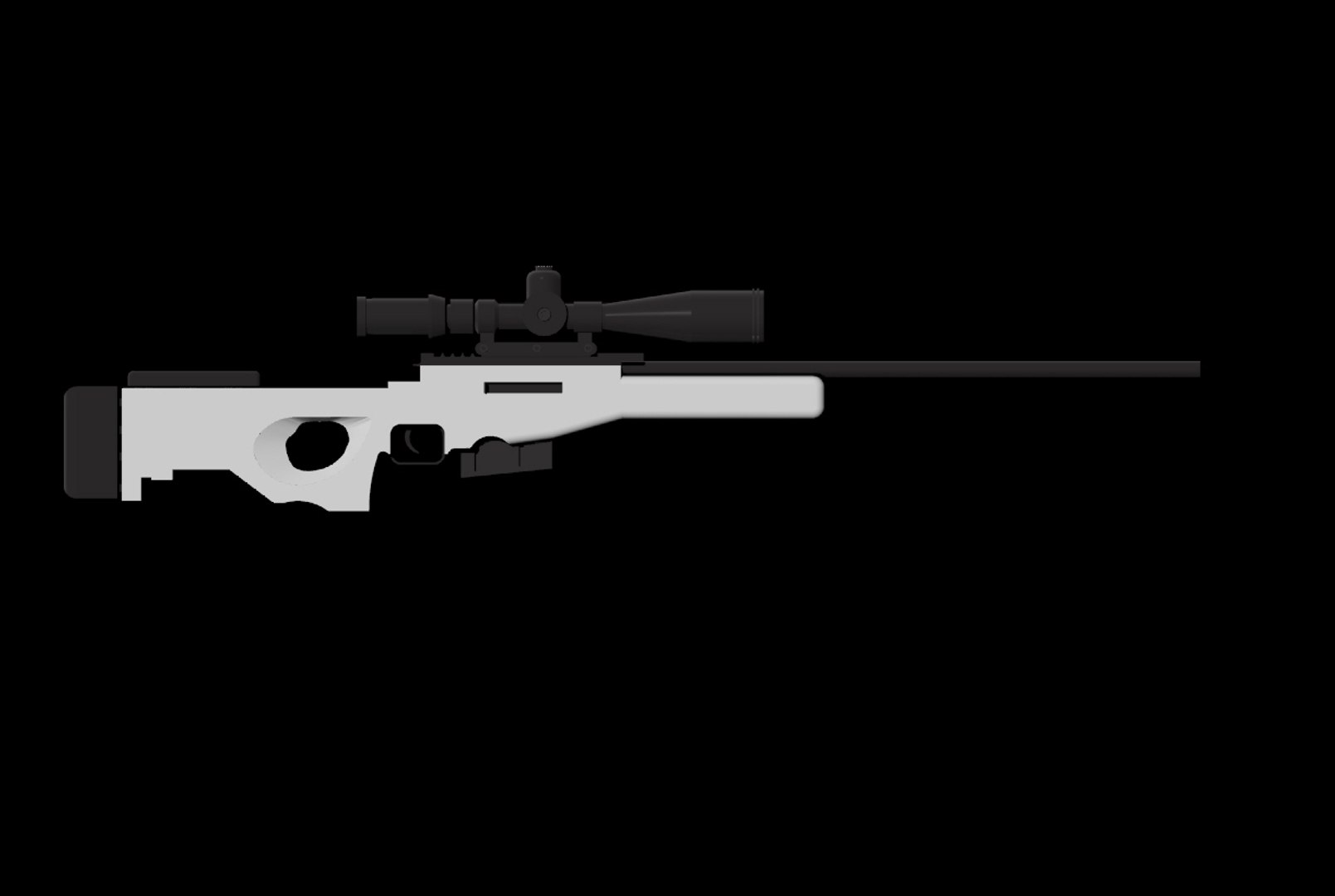 Sniper 3d Model