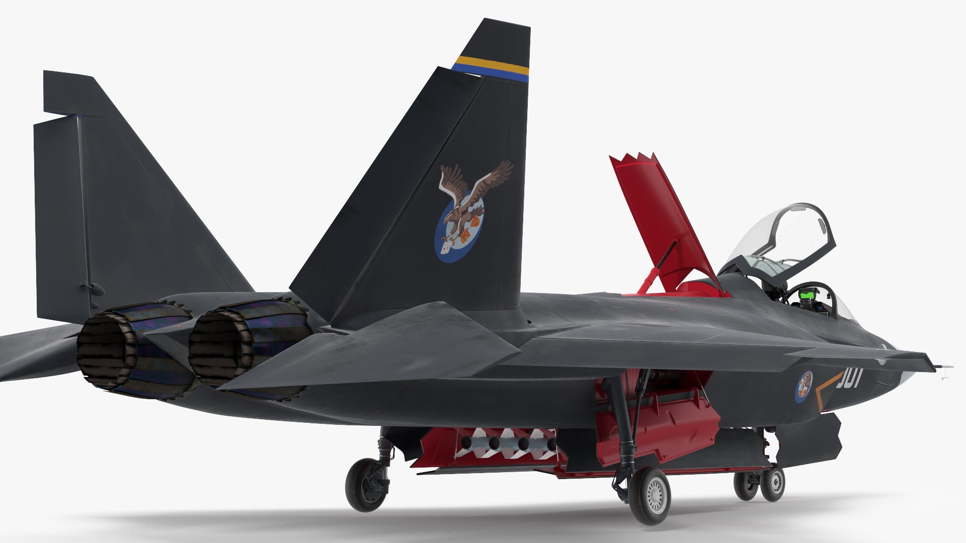 3D Shenyang FC 31 Multirole Jet Fighter Rigged - TurboSquid 1716550