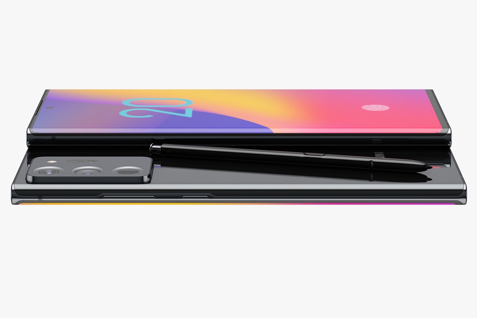 Samsung Galaxy Note 20 3D Model - TurboSquid 1591226