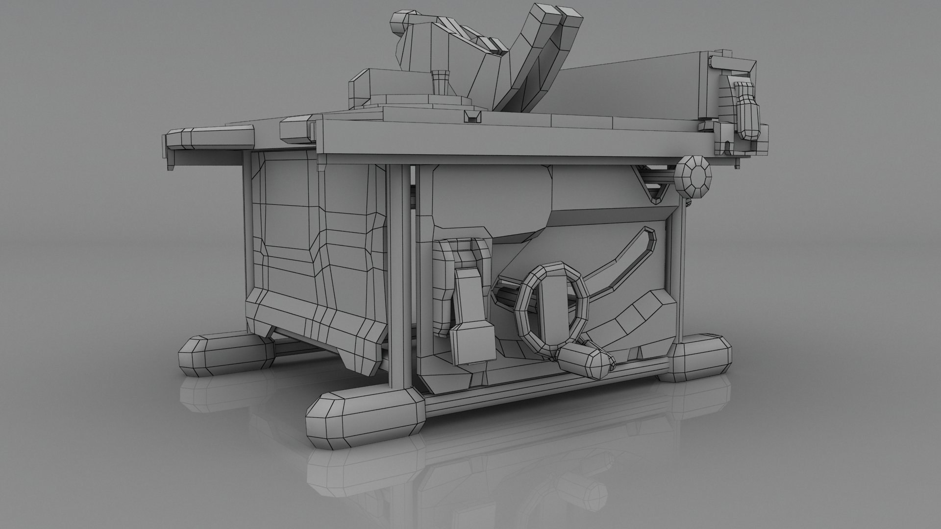 Dewalt Table Saw Dcs7485t1 3D Model - TurboSquid 1485585
