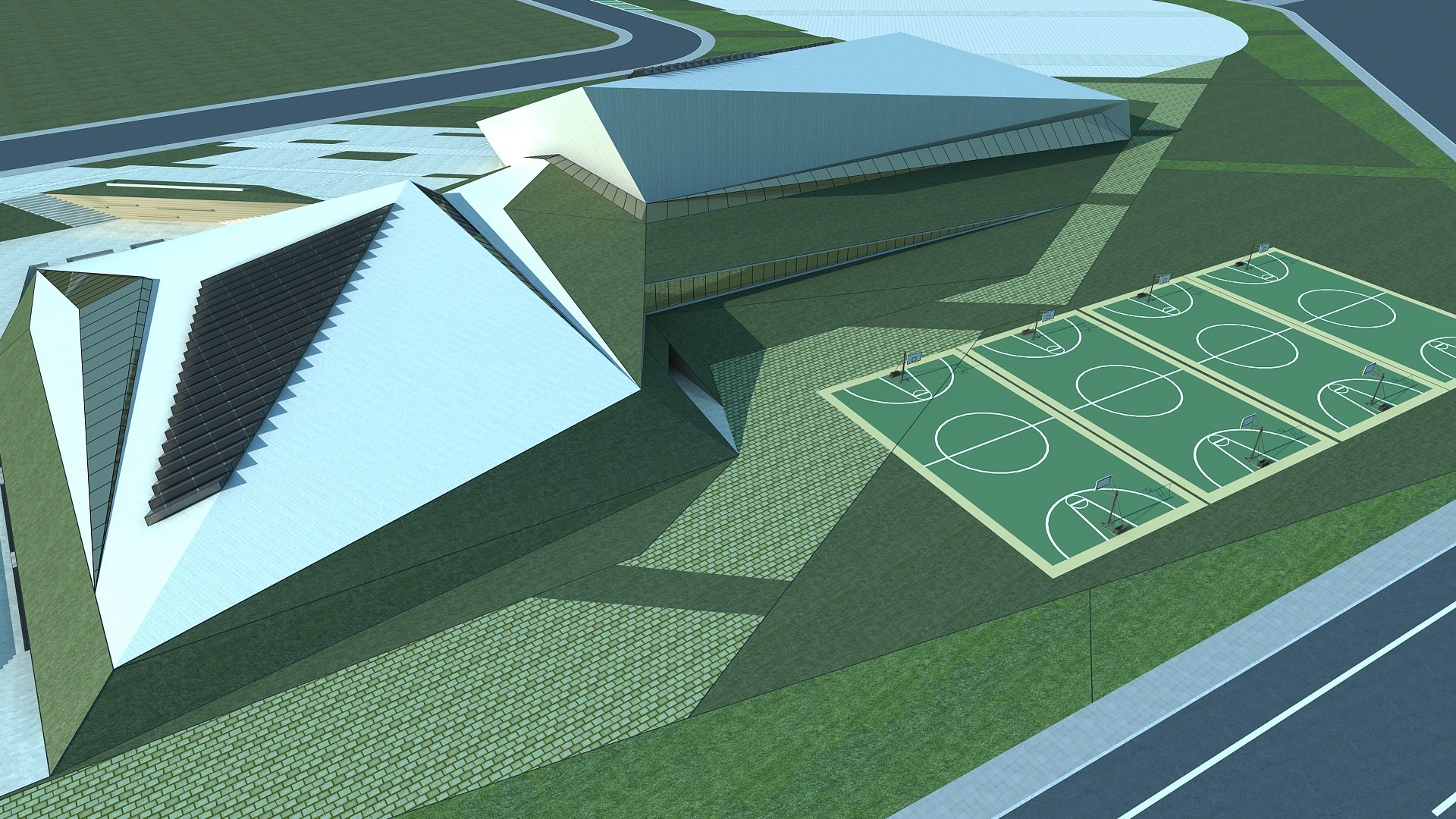 3D Museum 6 model - TurboSquid 2074818