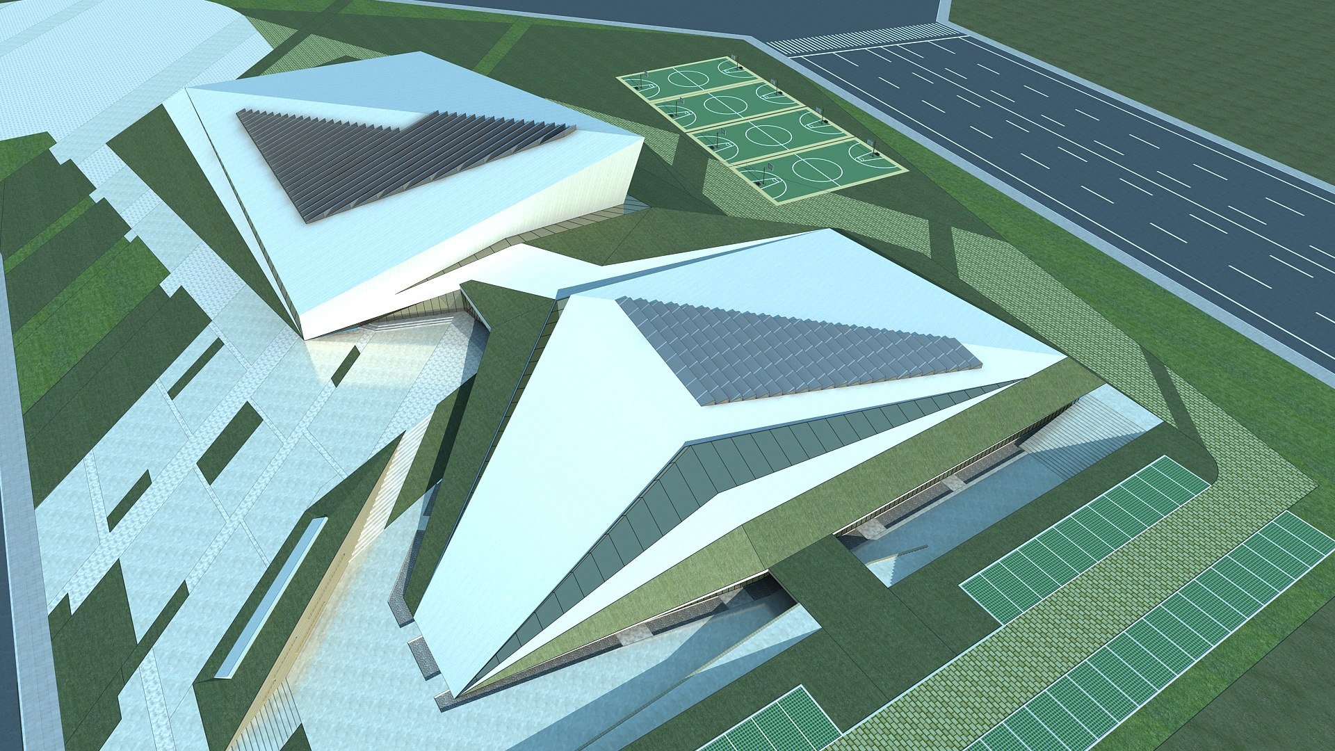 3D Museum 6 model - TurboSquid 2074818