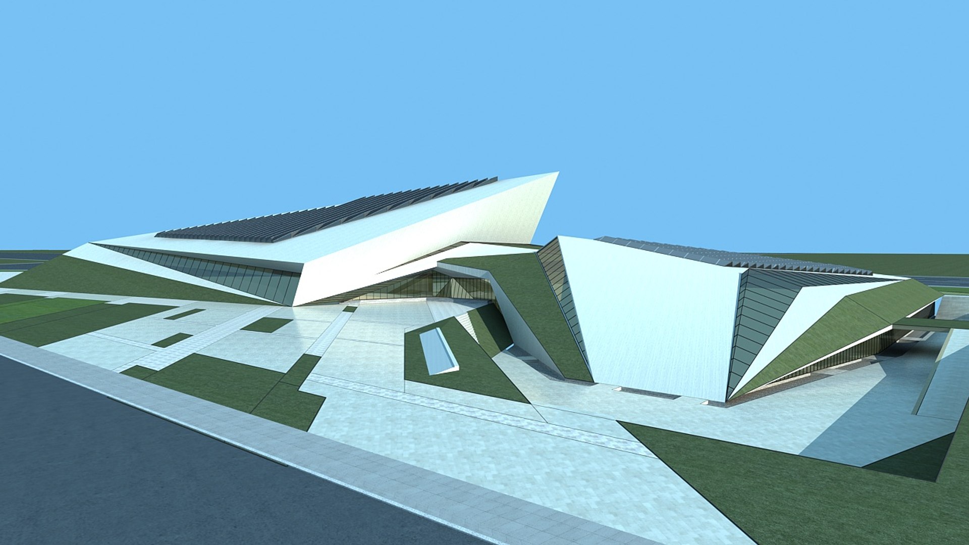 3D Museum 6 model - TurboSquid 2074818