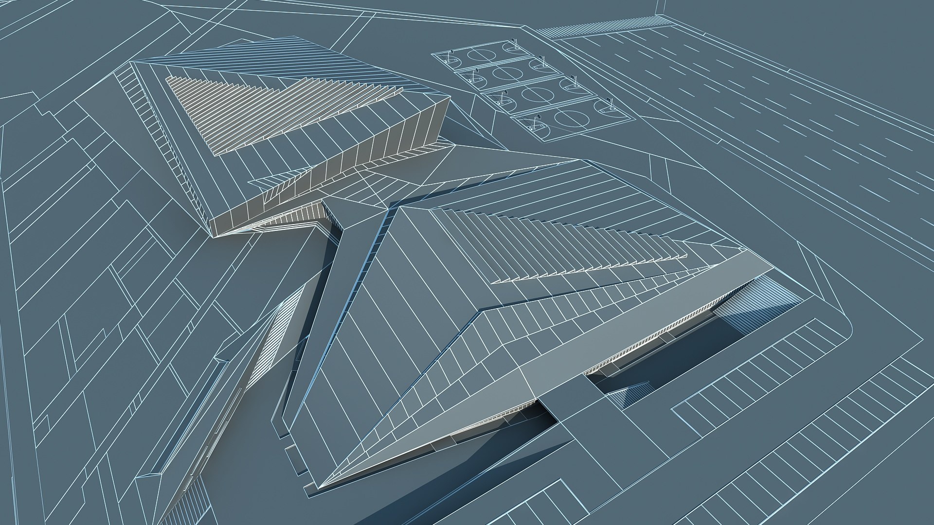 3D Museum 6 model - TurboSquid 2074818