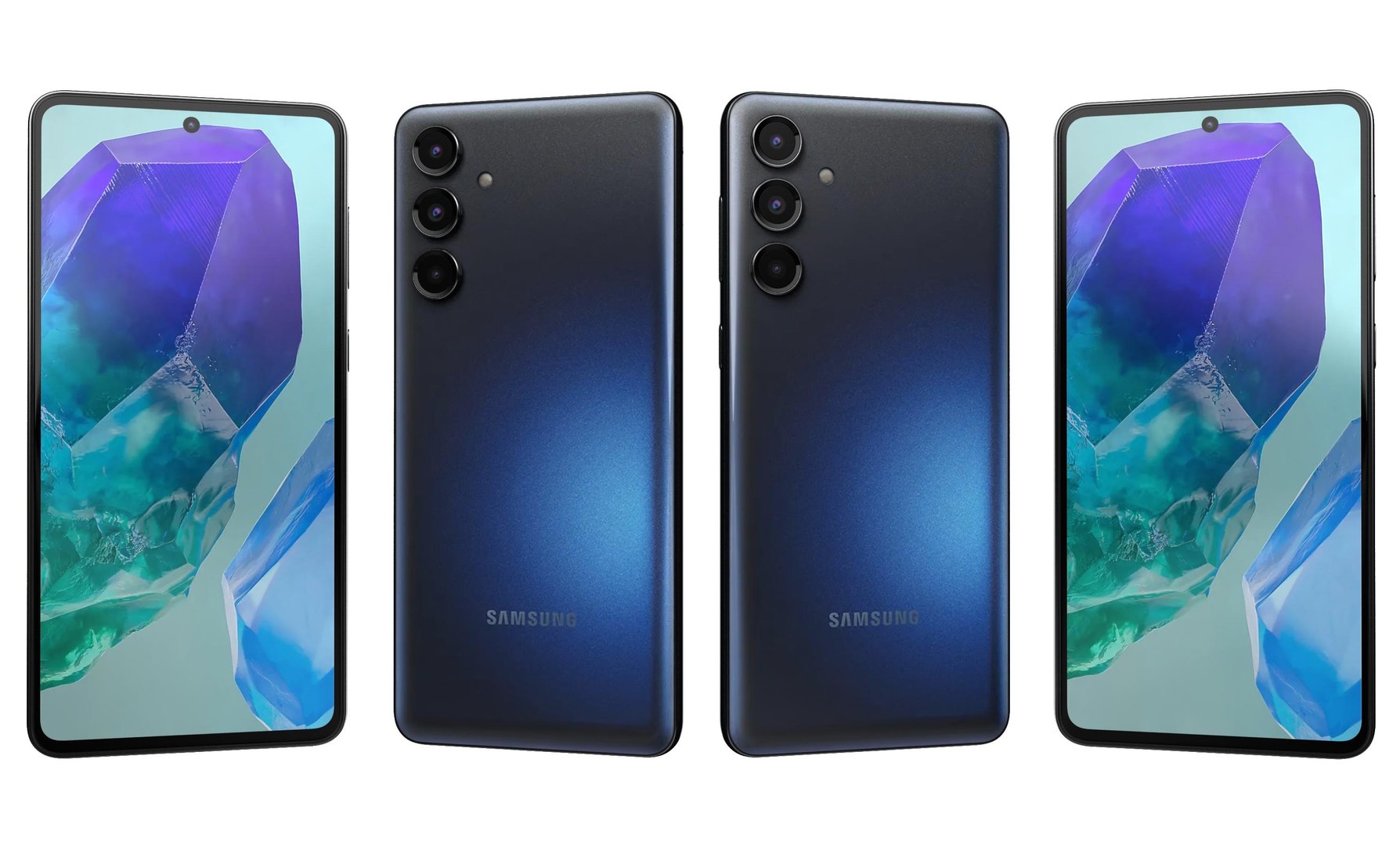 Samsung Galaxy M55 Black 3D Model - TurboSquid 2211899