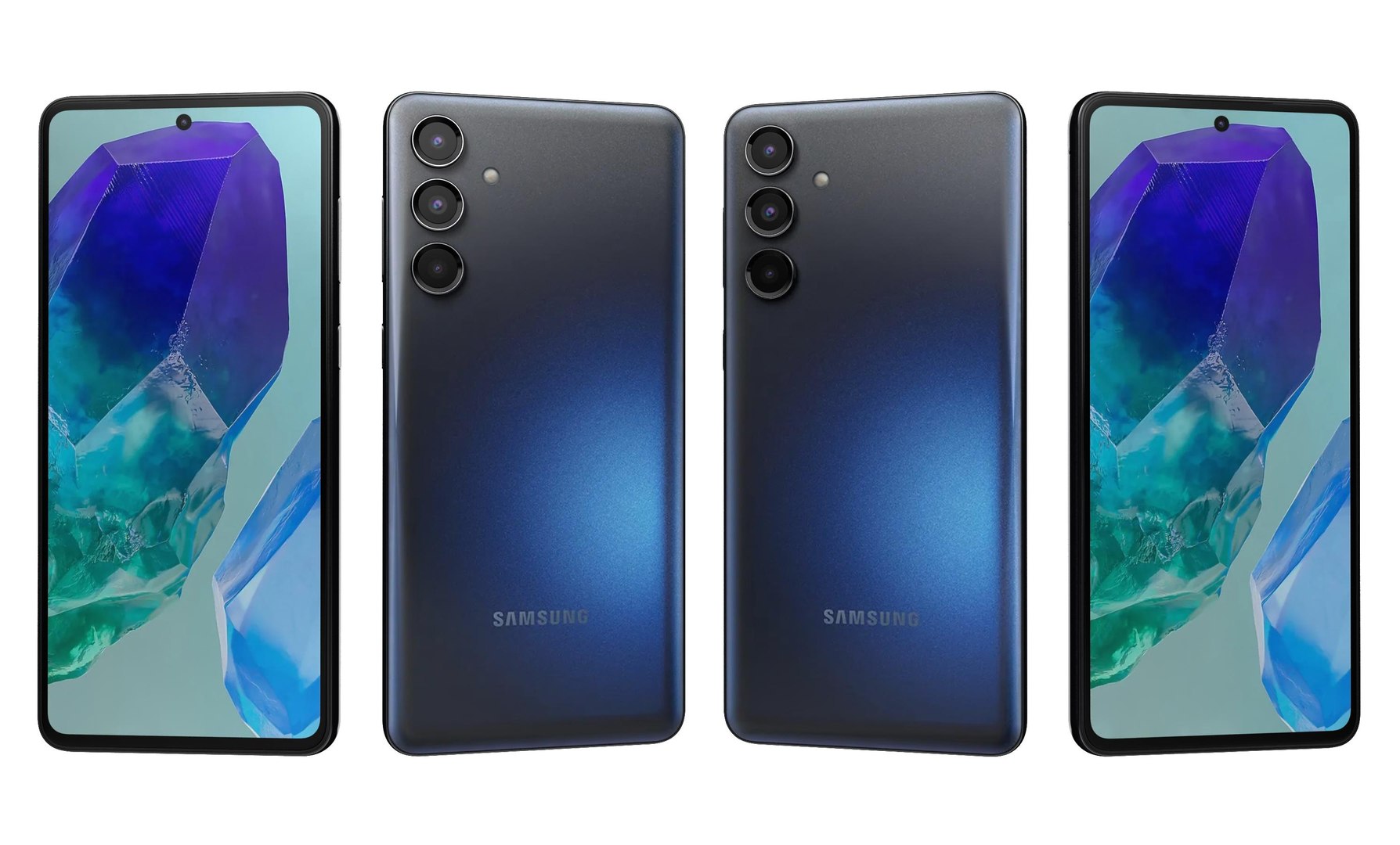 Samsung Galaxy M55 Black 3D Model - TurboSquid 2211899