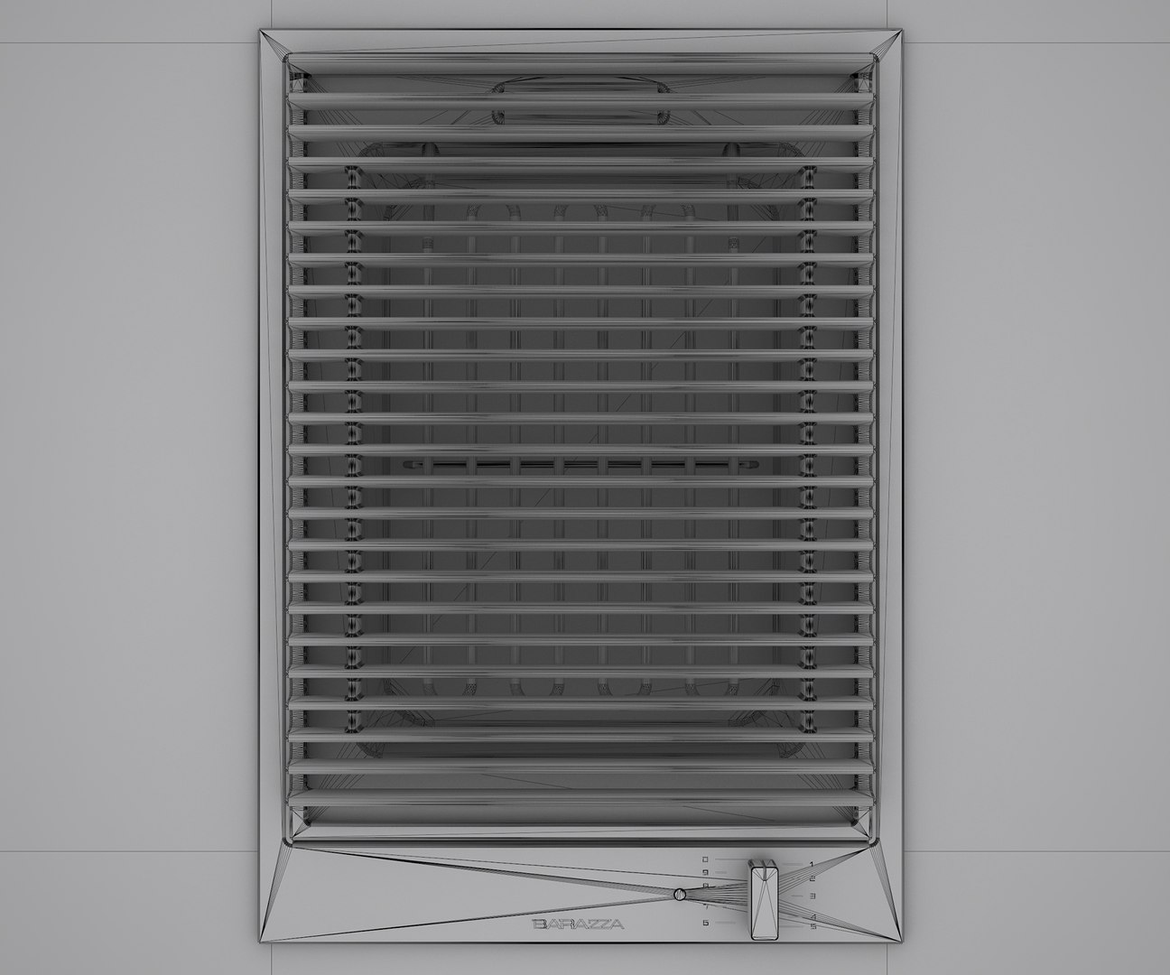 3d obj barazza induction grids barbecue