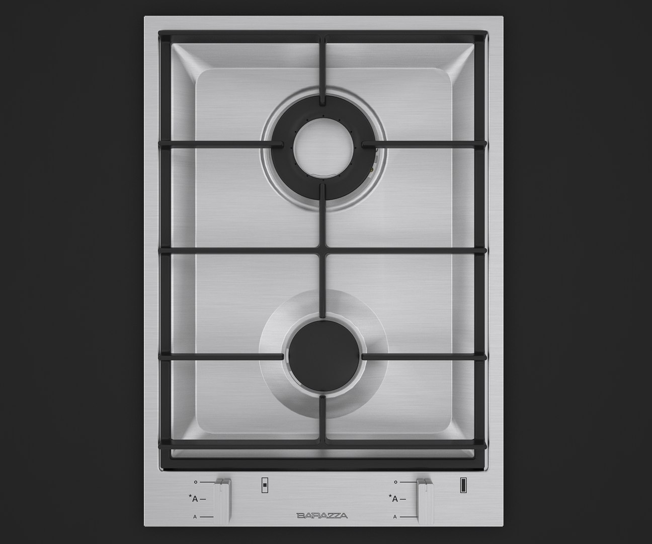 3d obj barazza induction grids barbecue
