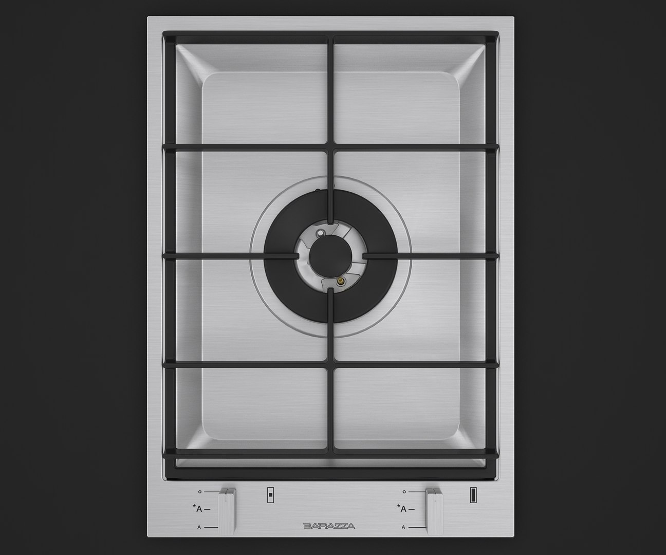 3d obj barazza induction grids barbecue