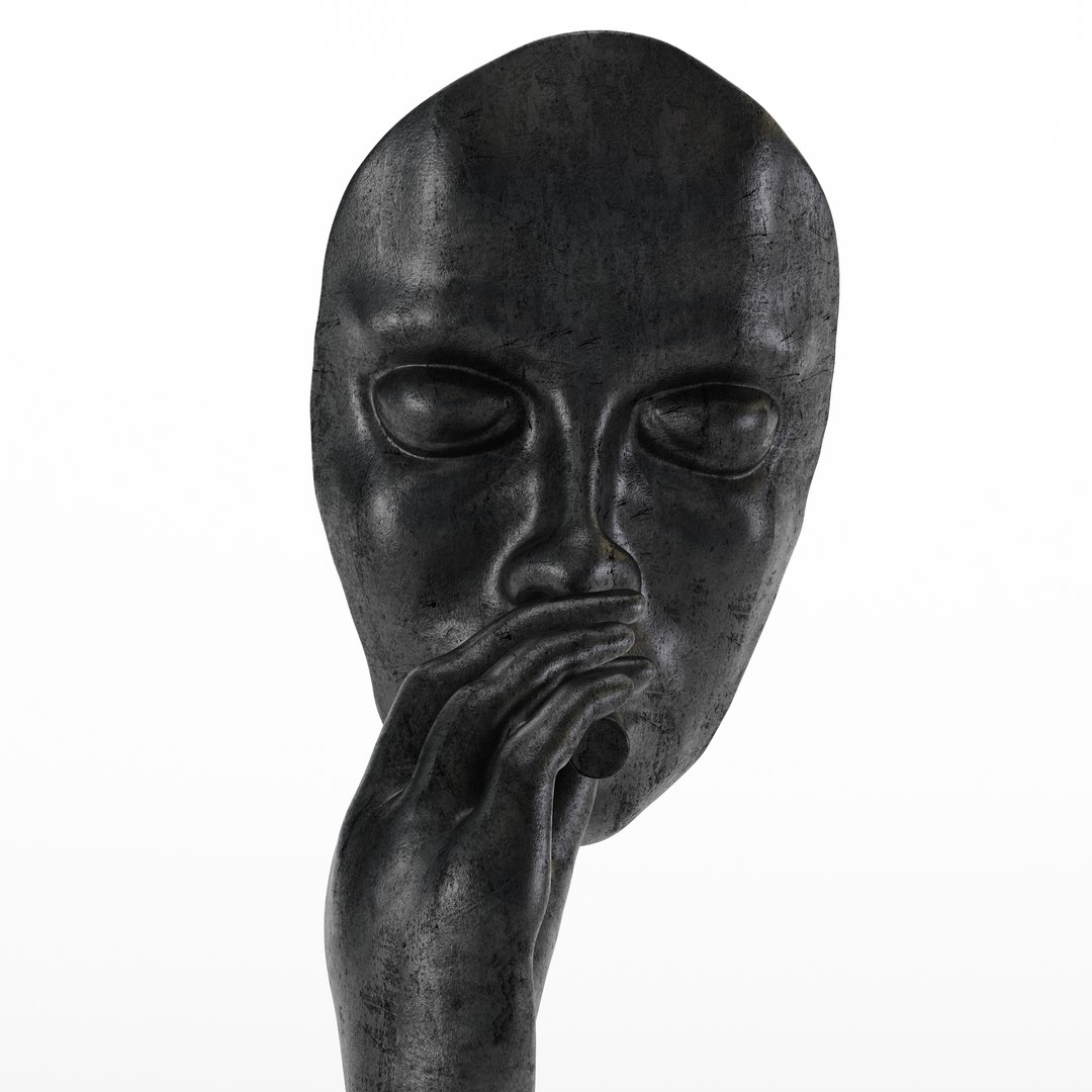 Retro smoker sculpture 3D model - TurboSquid 1707218