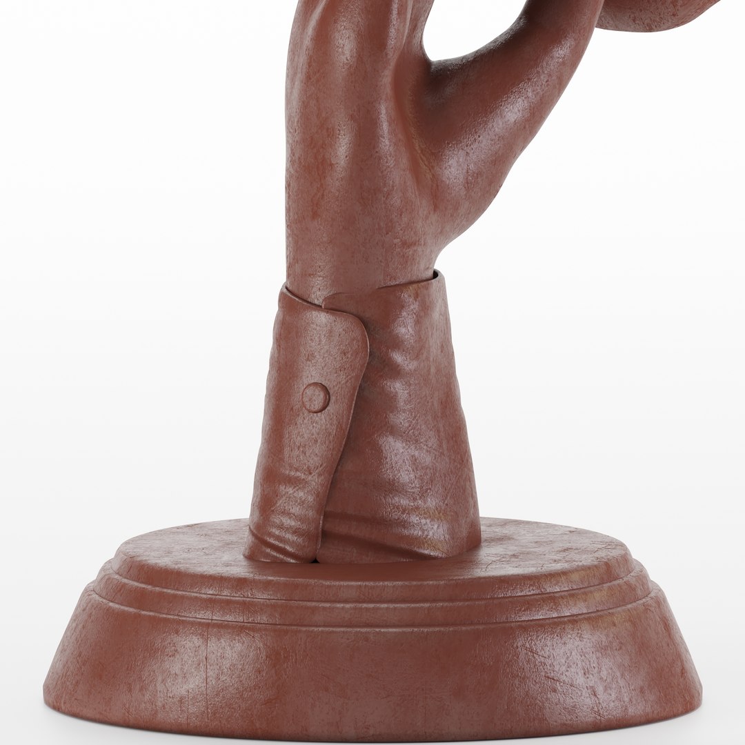 Retro smoker sculpture 3D model - TurboSquid 1707218