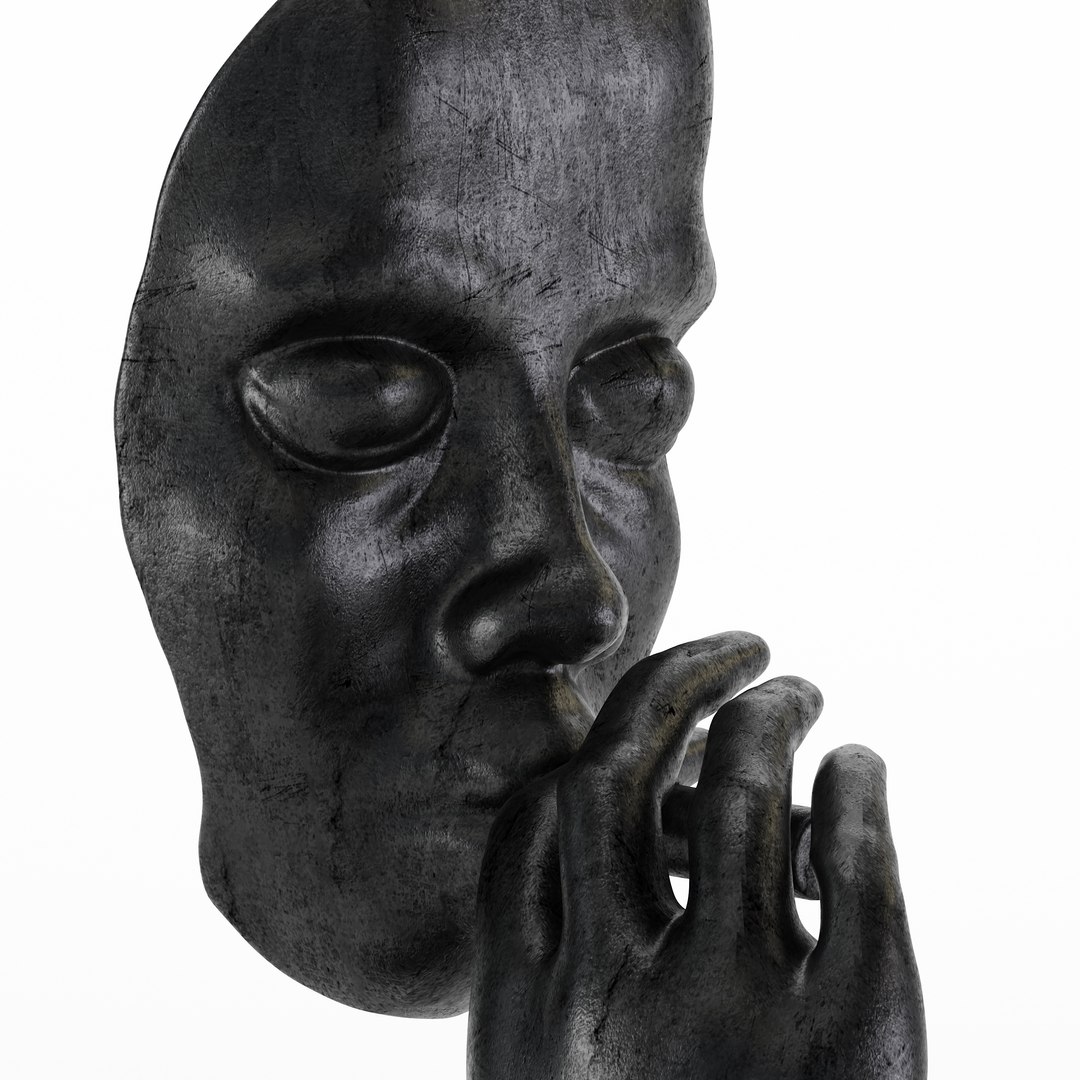 Retro smoker sculpture 3D model - TurboSquid 1707218